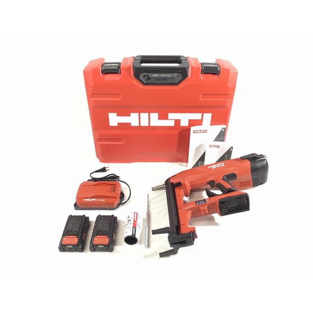 HILTI ☆未使用品☆HILTI ヒルティ 22V 留付けツール 充電式鋲打機 BX3-L22 バッテリー B 22-55 NURON 2個 ...