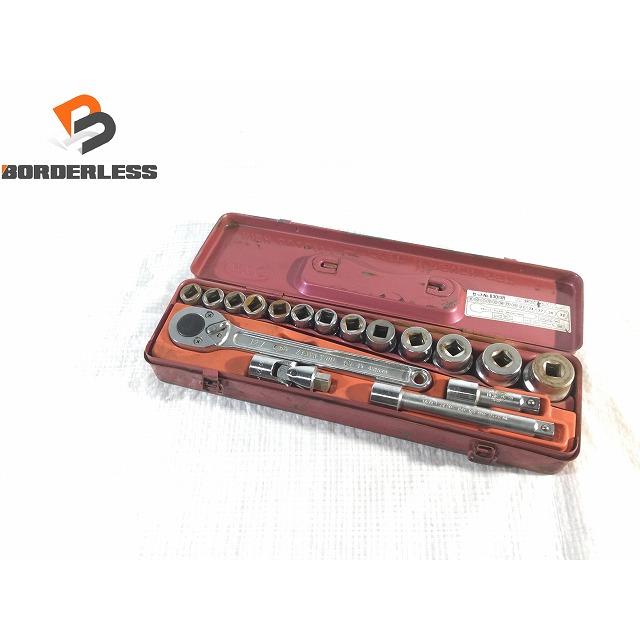 KTC ☆中古品☆KTC 京都機械工具 ソケットレンチセット No.B3013R 締め付け 工具 ハンドツール : 工具販売専門店BORDERLESS - 通販 - Yahoo!ショッピング