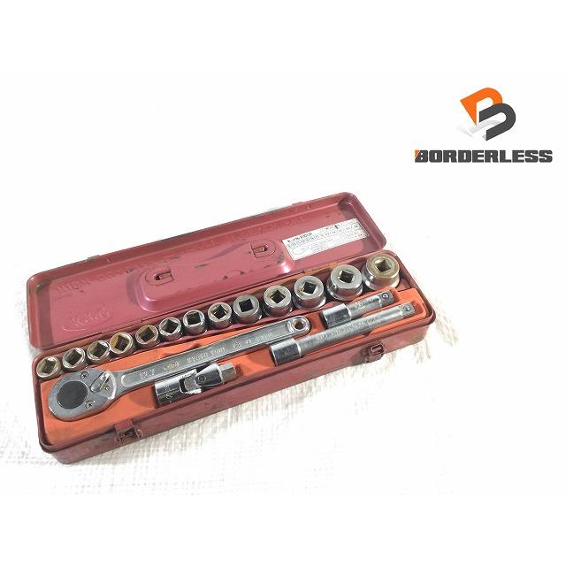 KTC ☆中古品☆KTC 京都機械工具 ソケットレンチセット No.B3013R 締め付け 工具 ハンドツール : 工具販売専門店BORDERLESS - 通販 - Yahoo!ショッピング