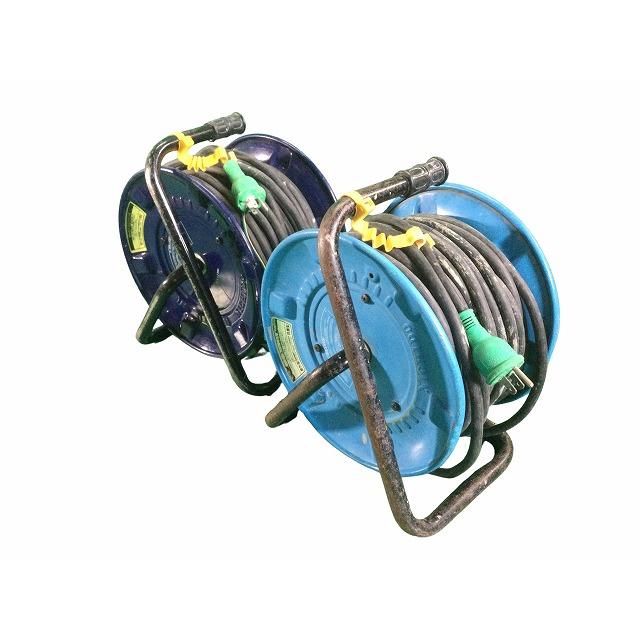 ☆中古品2点セット☆NICHIDO 日動工業 電工ドラム NPW-EB33 NPW-EB33-SP コードリール ドラムリール :89411:工具販売専門店BORDERLESS - 通販 ...