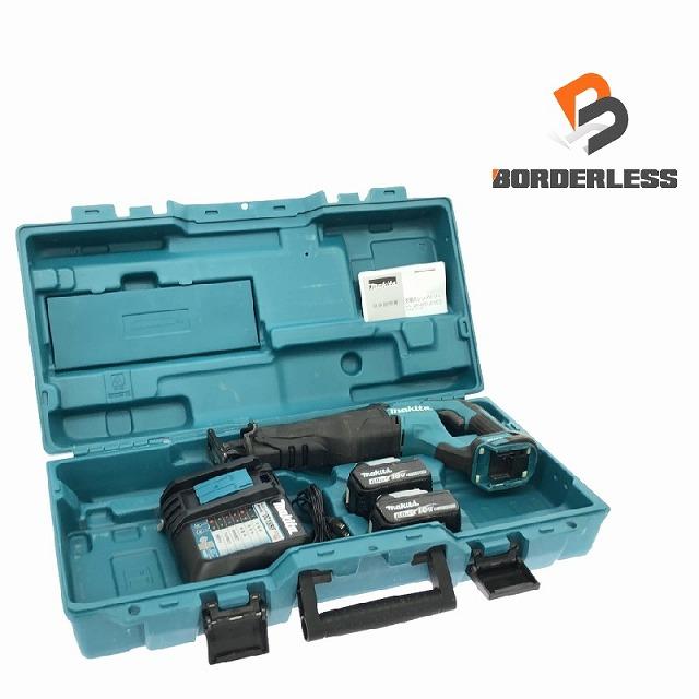 ☆比較的綺麗☆makita マキタ 18V 充電式レシプロソー JR187DRGX バッテリー2個(18V 6.0Ah) 充電器 ケース付き : 97870 : 工具販売専門店 ...