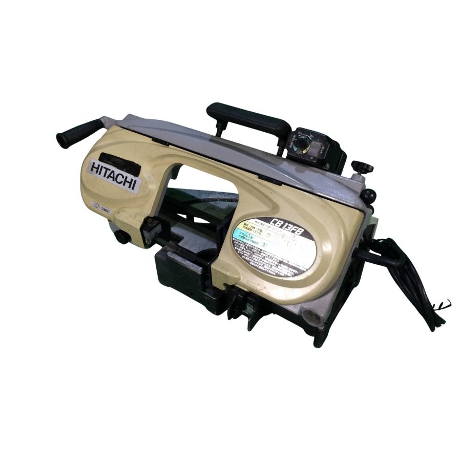 ☆中古品☆HITACHI 日立工機 100V ロータリバンドソー CB13FB 帯鋸盤 金属切断機 鉄工 木工 ロータリー 電動工具 ...