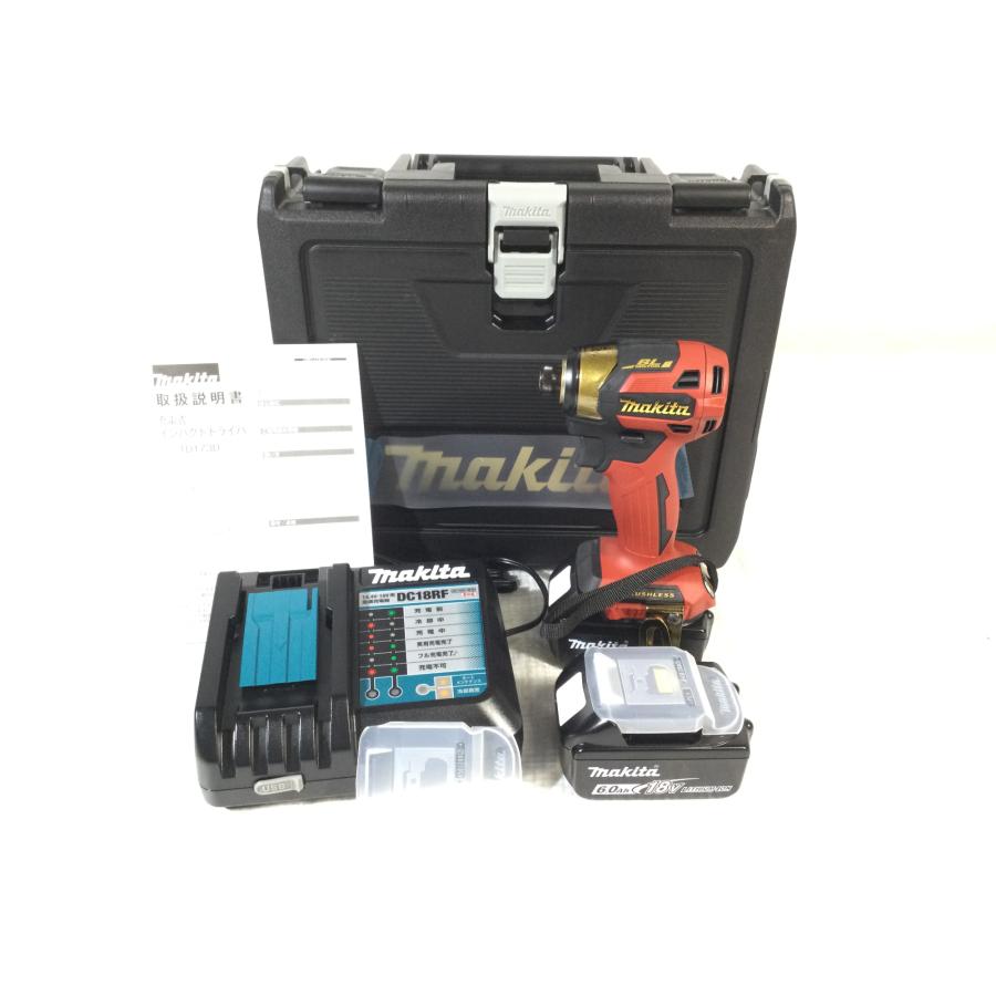 ☆未使用品☆ makita マキタ 18V 充電式インパクトドライバ TD173DGXPR プレミアムレッド LXT20周年記念カラー120806 : 工具販売専門店BORDERLESS ...