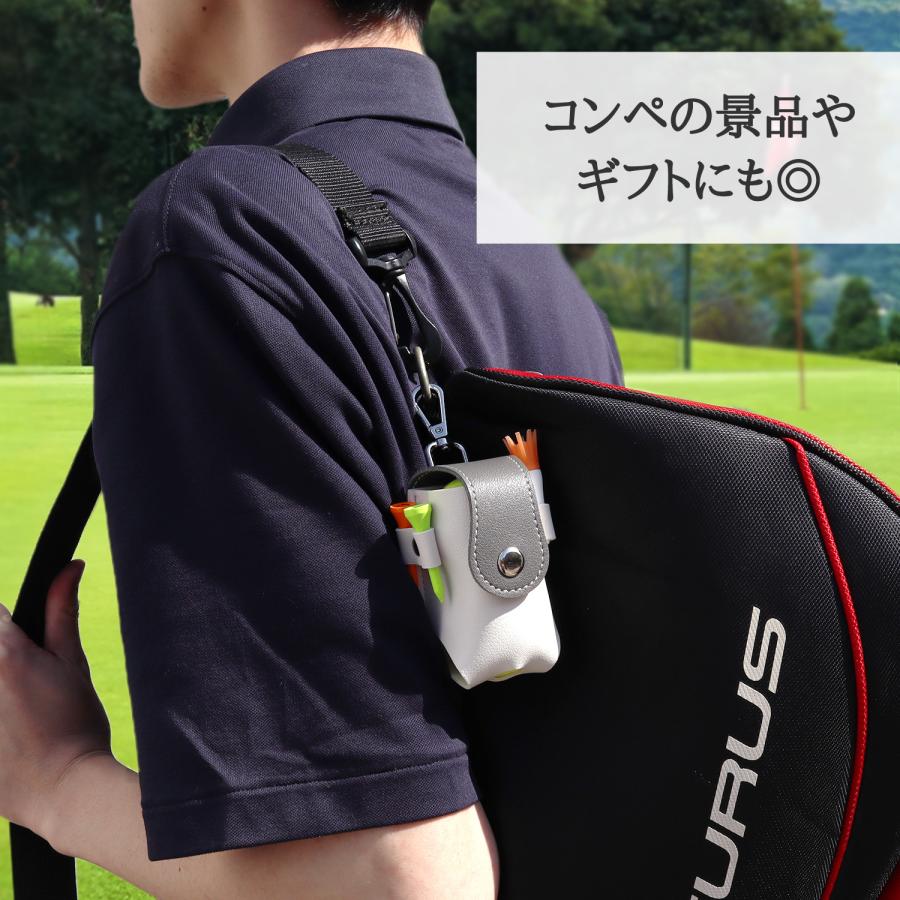 ゴルフ ボールケース ボール 2個収納 ツートンカラー 4色 レディース メンズ ベルト ボールポーチ ボールホルダー おしゃれ かわいい 記念品 : Bospelino 革小物・ギフト ...