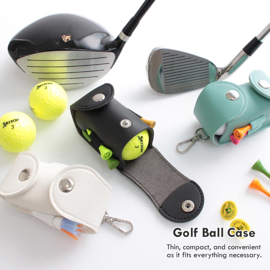 ゴルフ ボールケース ボール 2個収納 4色 名入れ プレゼント レディース メンズ ベルト ポーチ ホルダー おしゃれ かわいい PUレザー ボール入れ ゴルフ小物 : Bospelino ...