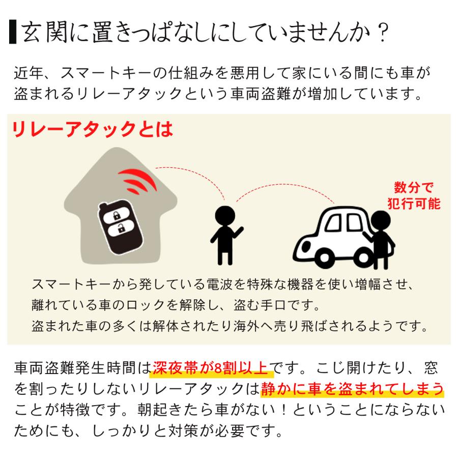 GT-R リレーアタック キーケース 電波遮断 ブラック RFID ラウンドファスナー リモコンキー キーカバー 盗難防止 車 盗難 防止 対策 グッズ カバー スキミング防止 ...