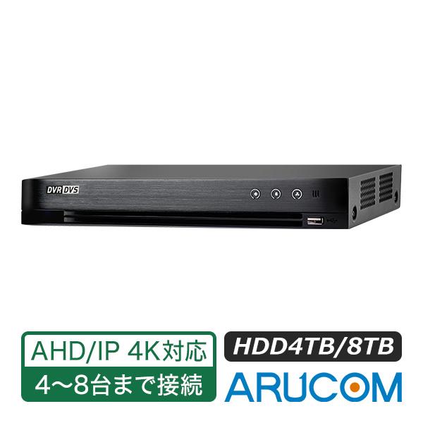 防犯カメラ レコーダー 録画機 4ch 8ch 4TB 8TB AHD IP アナログ 4K 監視カメラ アルコム RD-RV8204 :RD-RV8204:防犯宣言 - 通販 - Yahoo ...