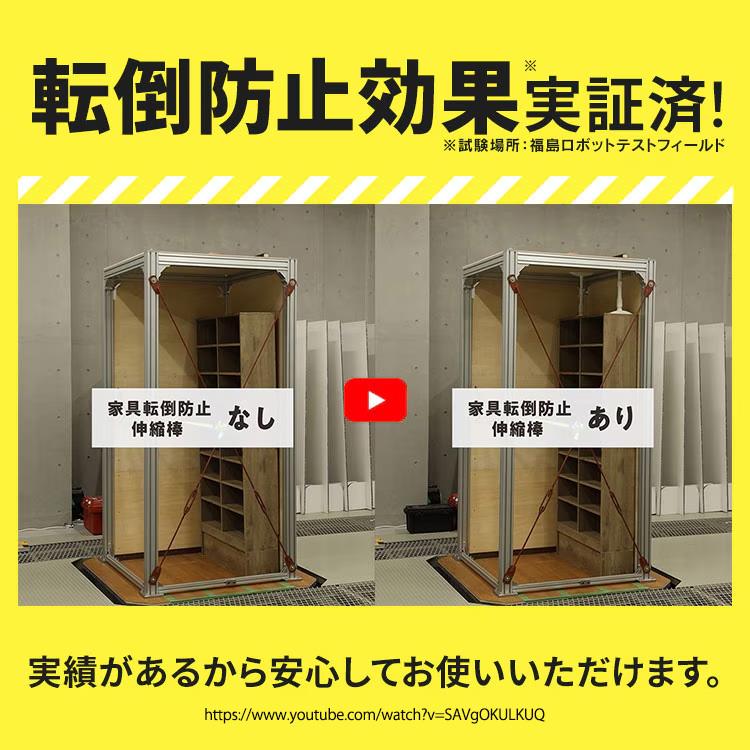 IRIS OHYAMA 家具転倒防止伸縮棒 Mサイズ KTB-40R ホワイト 約40〜60cm対応 2本1セット 突っ張り棒 アイリスオーヤマ : あんしんの殿堂 防災館 - 通販 ...