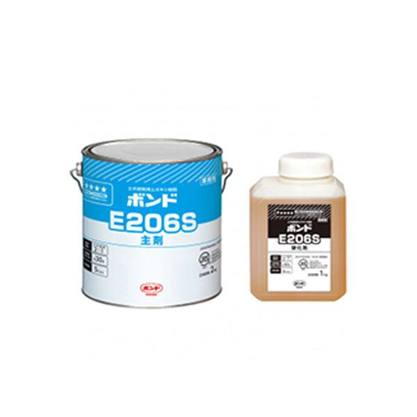 コニシ ボンド E206 夏用 冬用 3kgセット 土木建築用エポキシ樹脂 ひび割れ注入 ゴショ : 防水材料屋一番 - 通販 - Yahoo!ショッピング