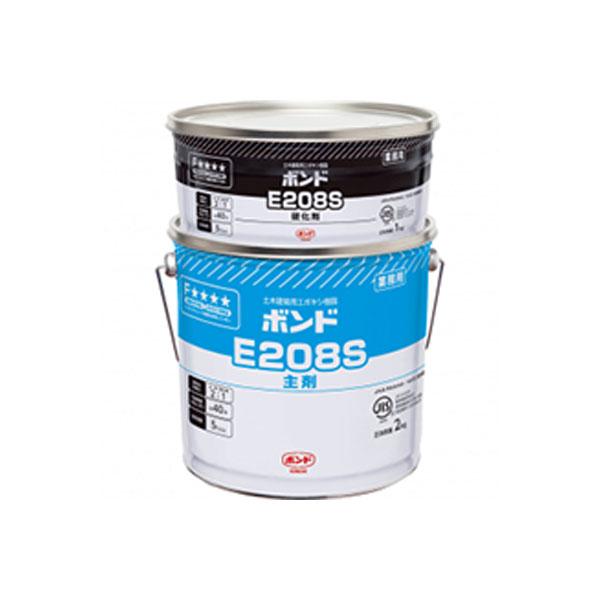 コニシ ボンド E208 夏用 栄夏用 冬用 3kgセット 土木建築用エポキシ樹脂 モルタル タイル浮き注入補修 アンカーピン固定 ひび割れ補修 ゴショ : 防水材料屋一番 - 通販 ...