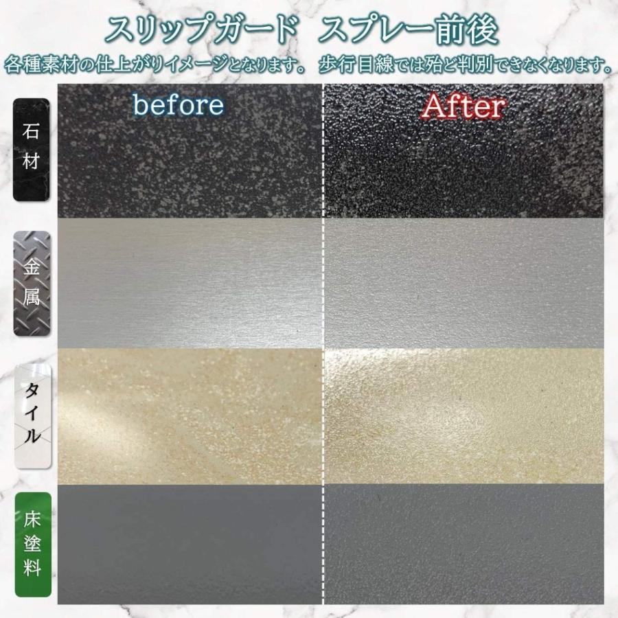 ステップソリューション 滑り止めスプレー スリップガード すべり止め 床用 クリア色 300ml缶 6缶箱 1m2/缶 石材 タイル 縞鋼板 STEPSOLUTION 100 : 防水材料屋 ...