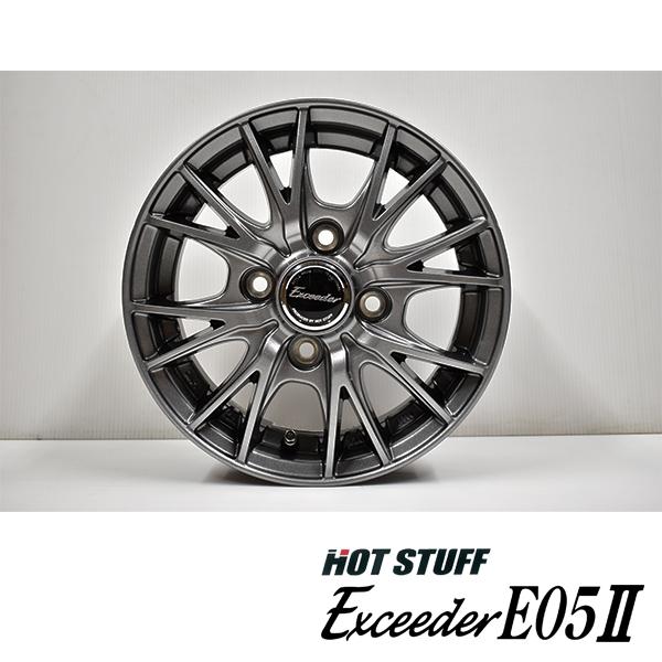 BRIDGESTONE 2025年製造 ブリヂストン 604V 145/80R12 80/78N ＆ エクシーダー E05 II サマータイヤ+アルミホイール4本セット : バワーズ ...