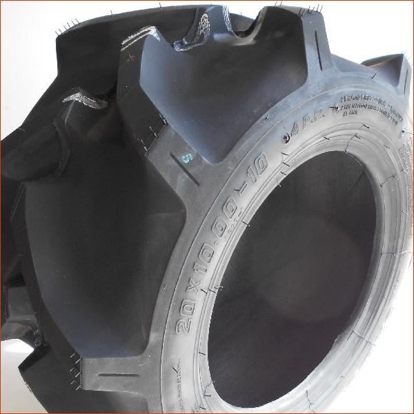 A260 20X10.00-10 4PR タイヤ2本+チューブ2枚セット FALKEN(OHTSU)製 20X1000-10 :a260201000104prtr13-2set:バワーズ ...