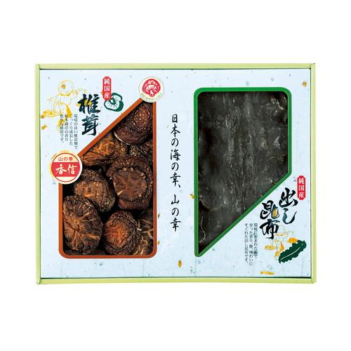 国内産 原木香信椎茸・昆布詰合せ TSK-25N3(A4) 送料無料・包装無料・のし無料 : E・T・M Yahoo!店 - 通販 - Yahoo!ショッピング