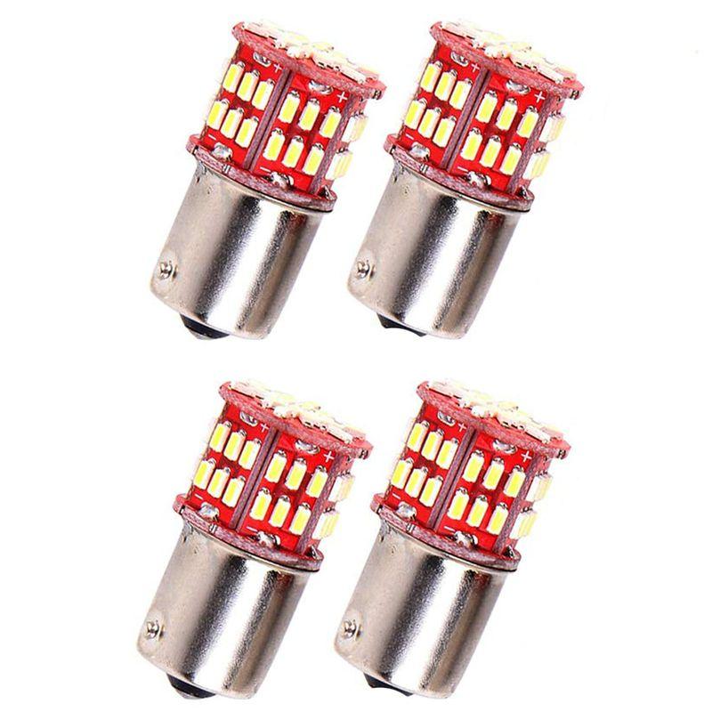 LightBox.IN 高輝度 54連 3014SMD ホワイト6000K 12V 24V兼用 P21W 1156 S25 G18 BA15 ...