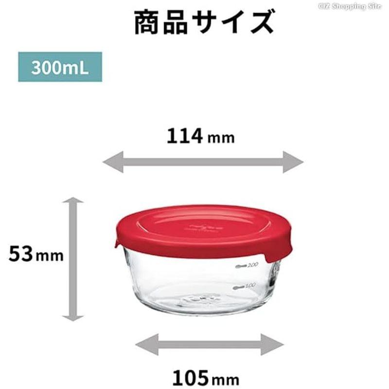 HARIO(ハリオ)耐熱ガラス製保存容器 丸 S/M/L ホワイト 食洗器OK 日本製 MST-3018-OW 3個セット : BRセレクトストア - 通販 - Yahoo!ショッピング