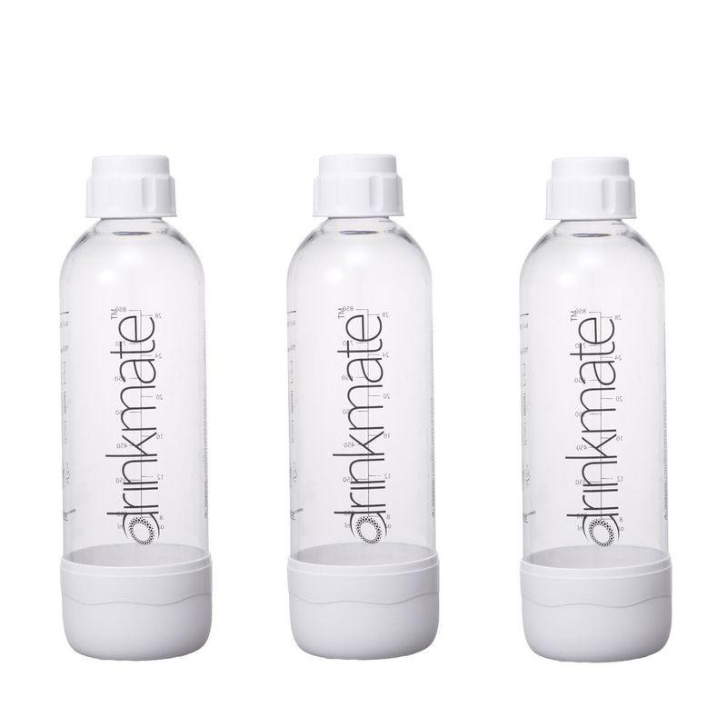 ドリンクメイト 専用ボトル Lサイズ 白 850ml DRM0022 (ホワイト 3本) GDセット : BRセレクトストア - 通販 - Yahoo!ショッピング
