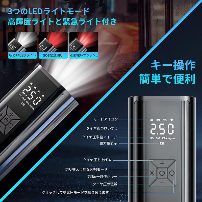 BRJR 電動空気入れ 車令和6年初売り充電式 コードレス バイク BRJR 電動空気入れ 車令和6年初売り充電式 コードレス バイク