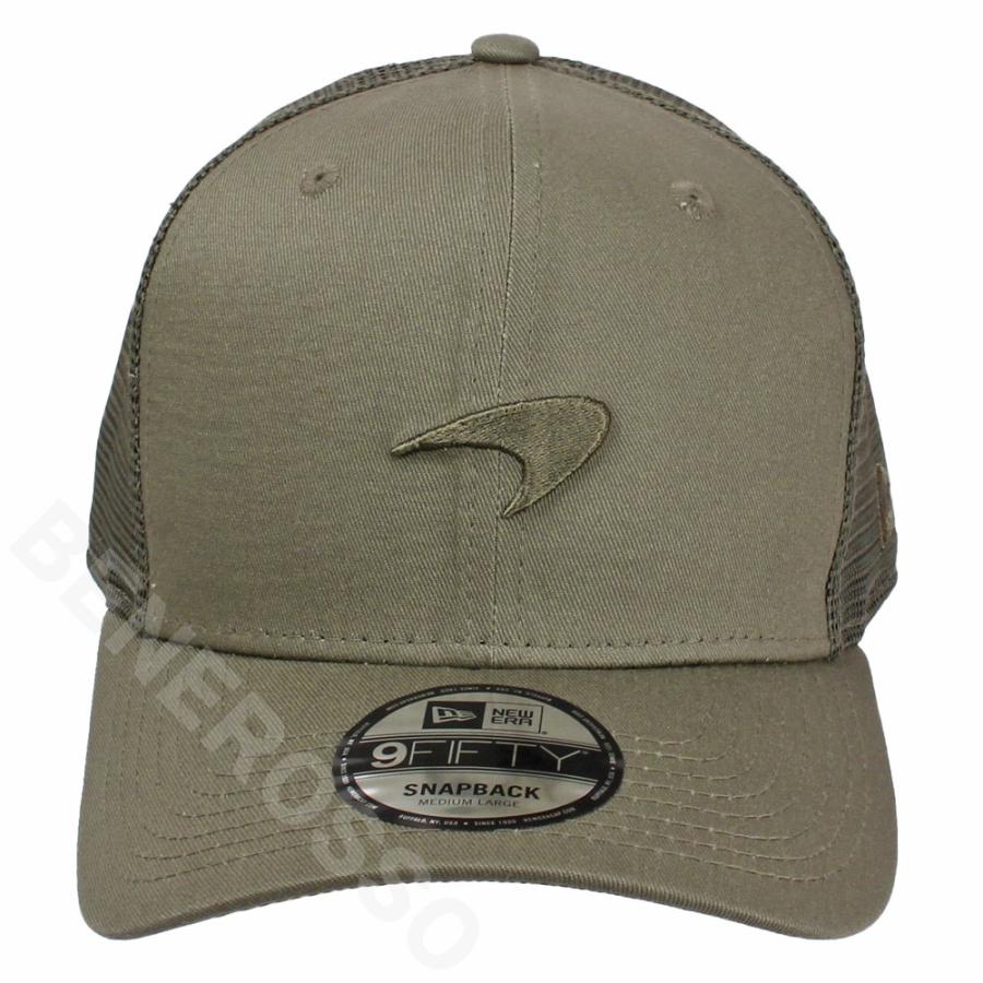 マクラーレン F1 チーム NewEra 9FIFTY シーズナル メッシュ キャップ ダークグリーン 60334565 : mcl-cap ...