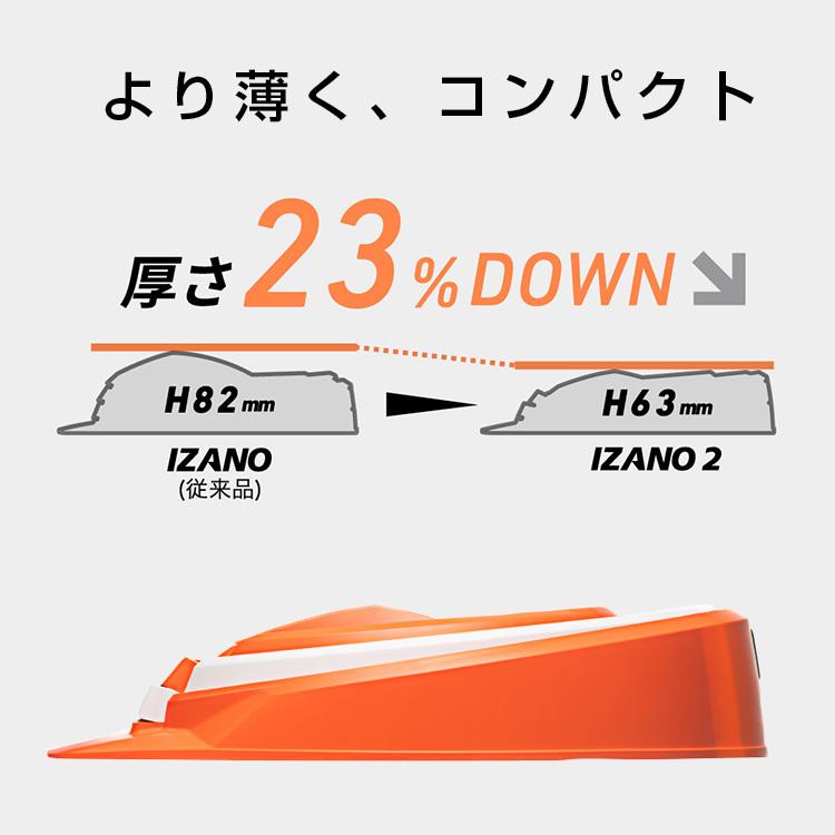 送料無料！DIC IZANO2 MET「防災用 折りたたみヘルメット (全9色) IZANO2 DIC HELMET 国家検定品 ABS樹脂」AA21型HA7-K21式 : izano-dtb ...
