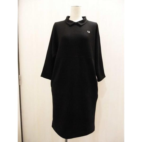 FRED PERRY(フレッド・ペリー) Dolman Sleeve Dress （BLACK）（F8407/07 ...