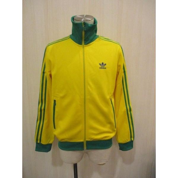 adidas Originals ベッケンバウアー トラックジャケット（チームイエロー/チームグリーン/ボールドブルー）（HK7410 ...