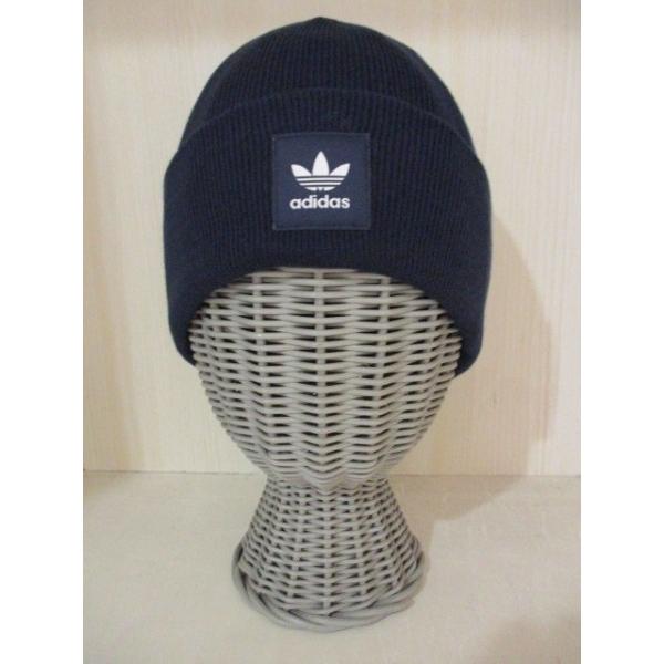adidass Originals アディカラー カフ ビーニー / ADICOLOR CUFF BEANIE （ナイトインディゴ ...