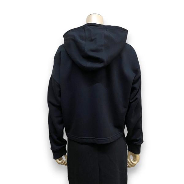 adidas Originals レディース アディカラー スリーストライプス ショートパーカー （ブラック）（IU2424 ...