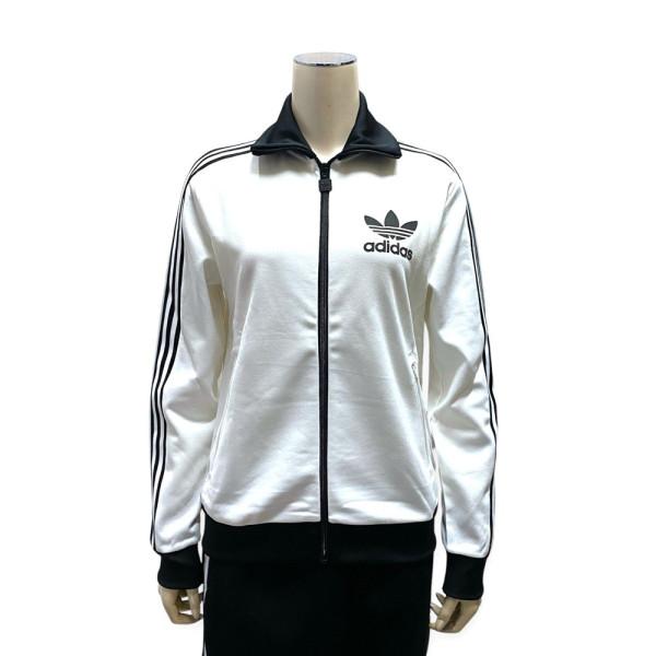 adidas Originals レディース ベッケンバウアー トラックトップ （ジャージ） ホワイト （JC5806 ...