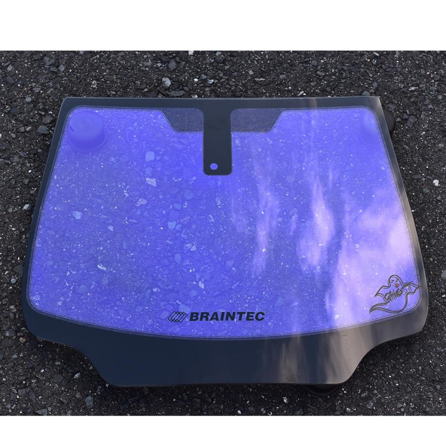 BRAINTEC Braintec IRML88(PURE) IRピュア ゴースト88 1080mm幅×長さ1m単位切売 ストラクチュラルブルー #IRML88(PURE)42.5C ...