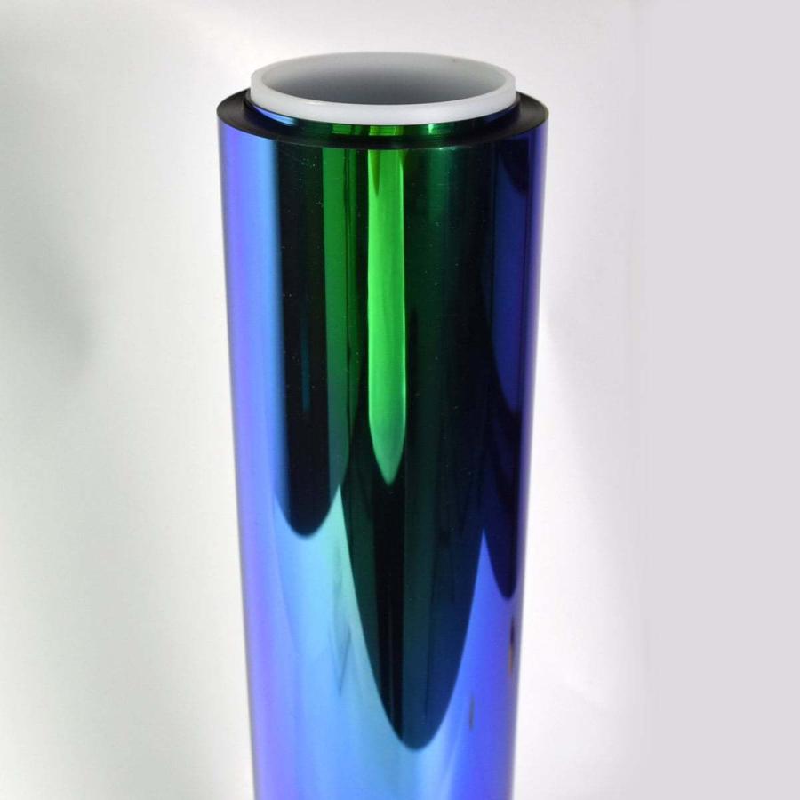 BRAINTEC（ブレインテック） FUNNY GHOST DeepSea (デイープシー) プリズムスモーク28 1m幅×長さ30mロール箱売 多層マルチレイヤー #PR28(DeepSea ...