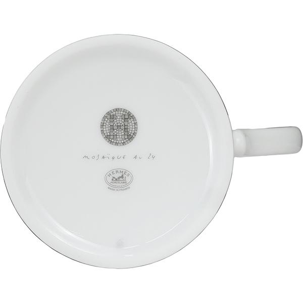 HERMES エルメス マグカップ モザイク 24 Mosaique au P035031P プラチナ h-k322 : ACROSS～アクロス～ - 通販 - Yahoo!ショッピング