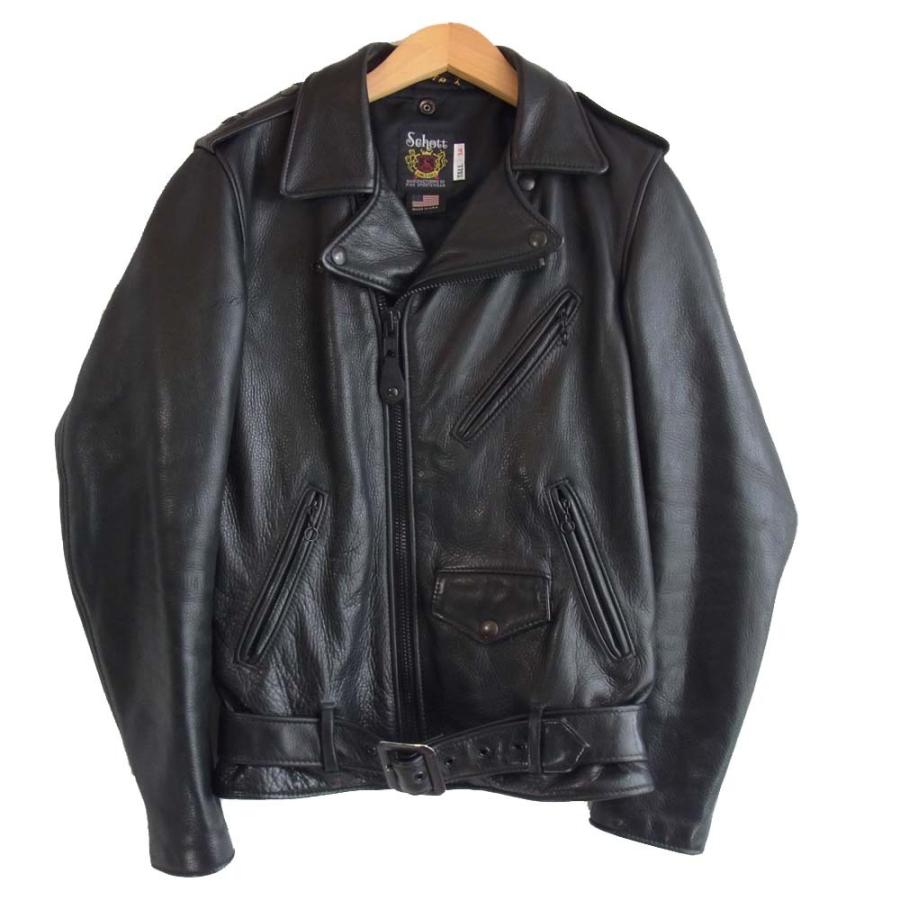 Schott N.Y.C schott ショット 513UST ONETONE ONE STAR ワントーン ワンスター ブラック系 34【中古】 : ブランド専門店LIFE - 通販 ...