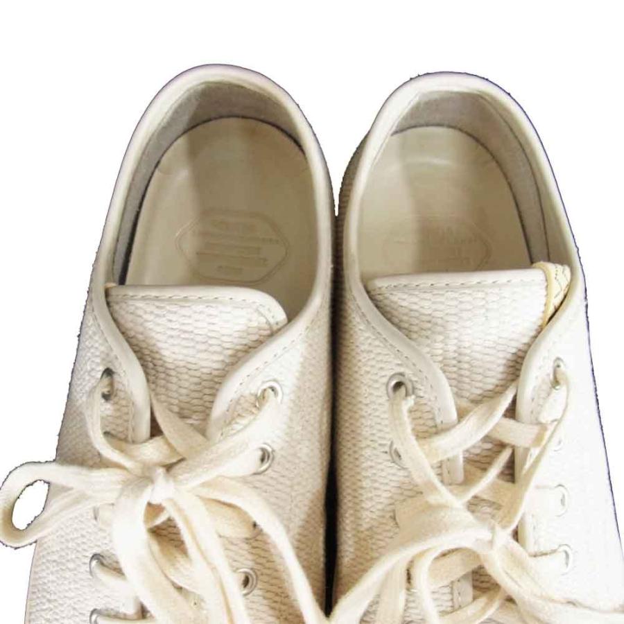 VISVIM ビズビム 118101001003 SKAGWAY LO DOGI 無地 ローカット スニーカー オフホワイト系 US11【中古】 :1b25312kh0060ia73:ブランド ...