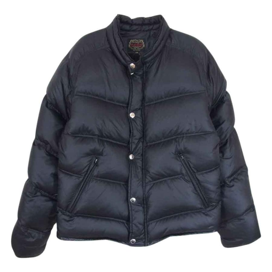 THE FLAT HEAD ザフラットヘッド レザートリム ダウン THE FLAT HEAD ザフラットヘッド レザートリム ダウン