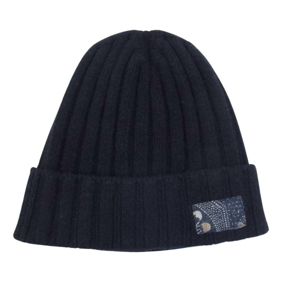 VISVIM ビズビム 2022年 0222903003007 ICT限定 KNIT CAP カシミヤ ニット キャップ ブラック系 F【美品 ...