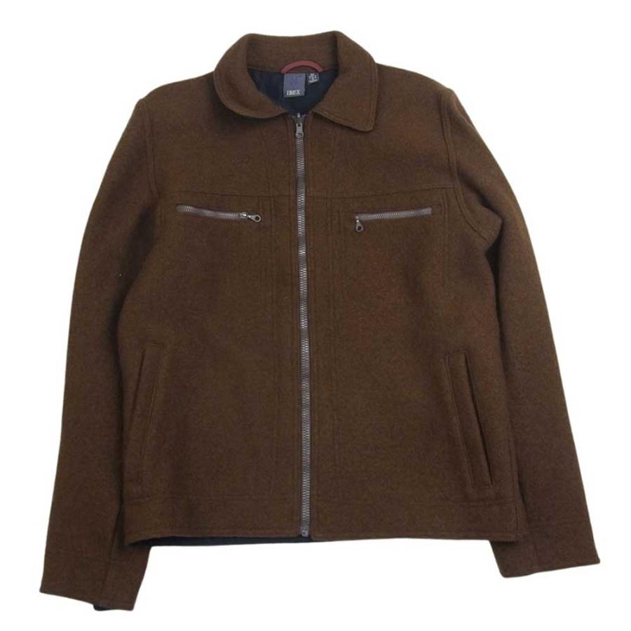アイベックス IBEX USA製 フルジップ ウール ジャケット ブラウン系 M【中古】 : 4c01345gh0014ka71 : ブランド ...