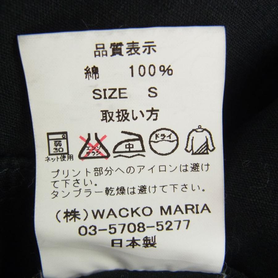 WACKO MARIA ワコマリア roots ロゴ バックプリント WACKO MARIA ワコマリア roots ロゴ バックプリント