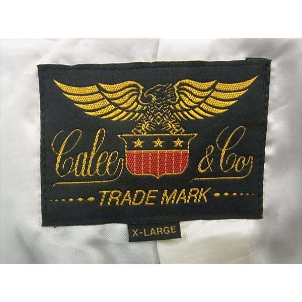 CALEE キャリー CL-18AW058 2nd type indigo leather jacket 18AW ライダース ジャケット ...