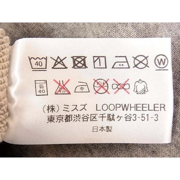 LOOPWHEELER ループウィラー LW05 無地丸胴 パーカー グレー系 M 【新古品】【未使用】【中古】 : ブランド専門店LIFE - 通販 - Yahoo!ショッピング