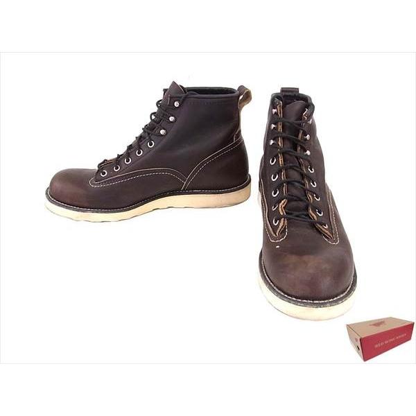 RED WING SHOES 【中古】RED レッドウィング 2914 ラインマン ブーツ ブラウン系 US11D : ブランド専門店LIFE ...