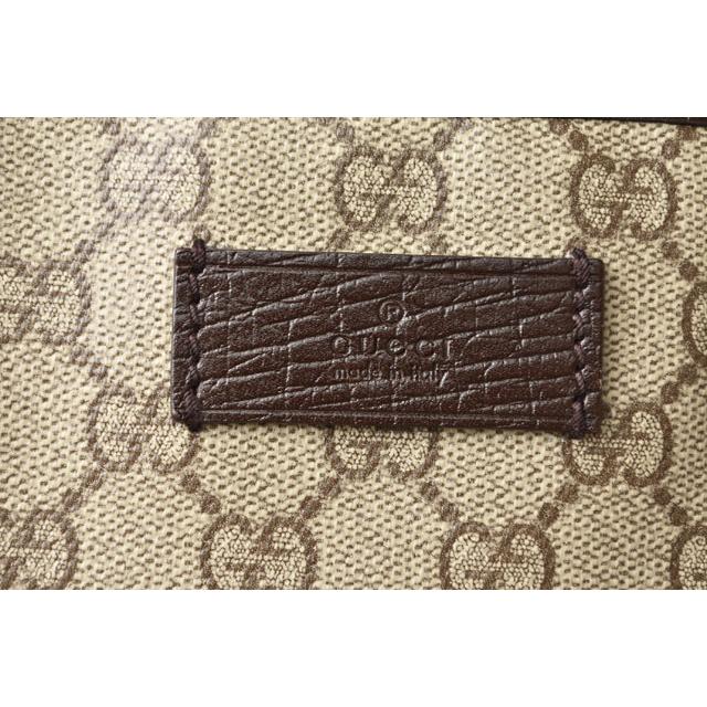 GG グッチ トートバッグ/ハンドバッグ GUCCI コーティングキャンバス/PVC GGブラウン/ベージュ 181004 : Import ...