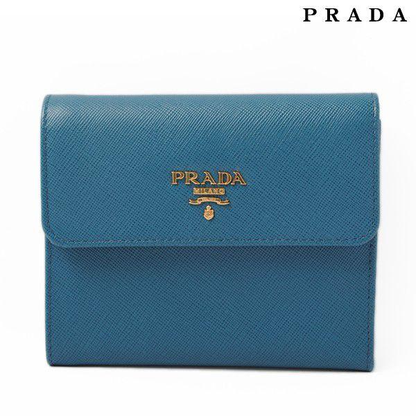PRADA（プラダ） 折財布 1M0170 SAFFIANO METAL 型押しレザー COBALTO/コバルト : Import shop P.I.T. - 通販 - Yahoo!ショッピング