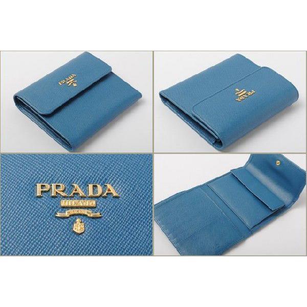 PRADA（プラダ） 折財布 1M0170 SAFFIANO METAL 型押しレザー COBALTO/コバルト : Import shop P.I.T. - 通販 - Yahoo!ショッピング
