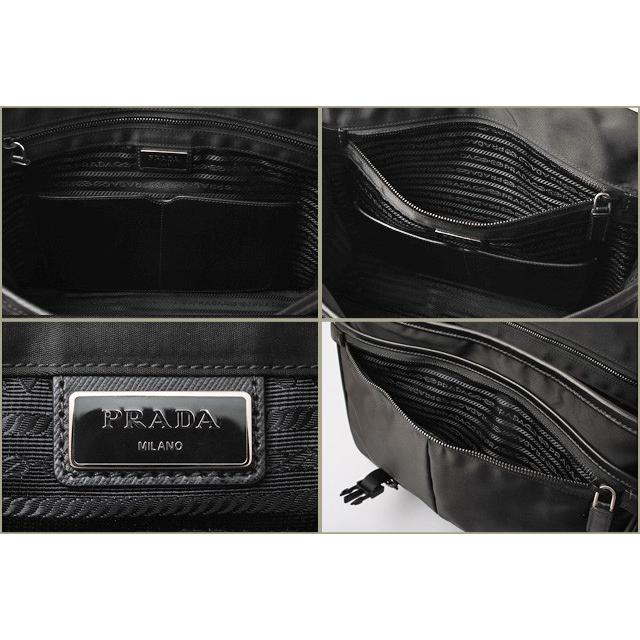 プラダ ショルダーバッグ/メッセンジャーバッグ PRADA ナイロン/サフィアノ ブラック VA0768 アウトレット : p-17-019 : Import shop P.I.T. - 通販 ...