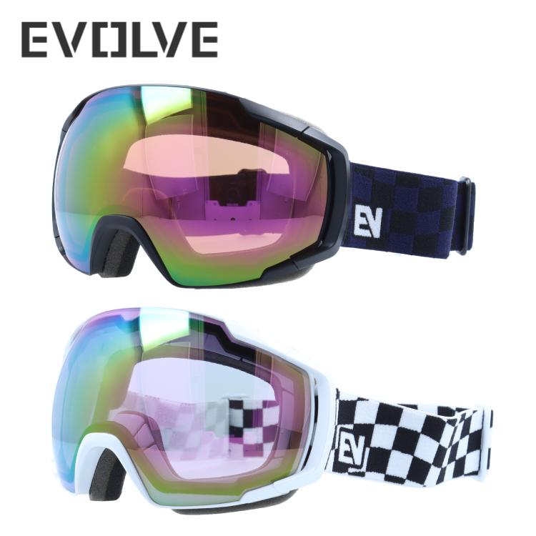 イヴァルヴ スキー ゴーグル スノーゴーグル スノボ スノーボード ミラーレンズ アジアンフィット EVOLVE EVG 1023 メガネ対応 プレゼント ギフト : サングラスハウス ...