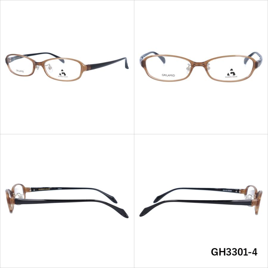 グラスハウス メガネ フレーム ブランド 眼鏡 伊達 度付き 度入り GLASSES HOUSE GH3301 全4カラー 52 プレゼント ...