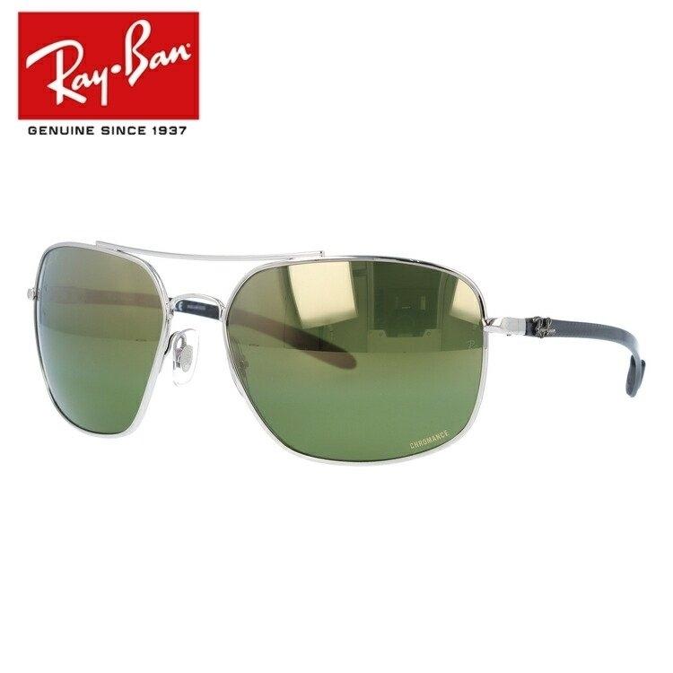 Ray-Ban レイバン 偏光サングラス RB8322CH 003/6O 62 レギュラーフィット スクエア CHROMANCE クロマンス ...