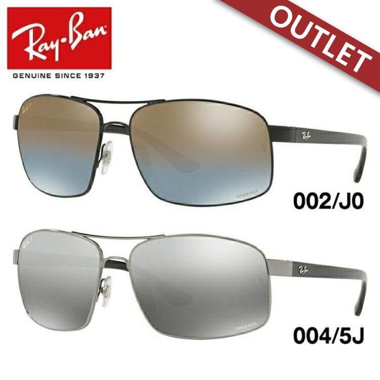 Ray-Ban（レイバン） 訳あり アウトレット 偏光サングラス RB3604CH 002/J0・004/5J 62 レギュラーフィット ...