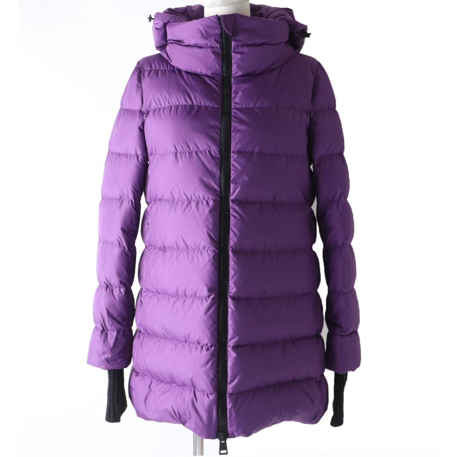 HERNO 美品 Herno ヘルノ 2019年製 PI0660D POLAR-TECH ポーラテック フード付 ダウンコート パープル 40 正規品 レディース : GREENヤフー ...